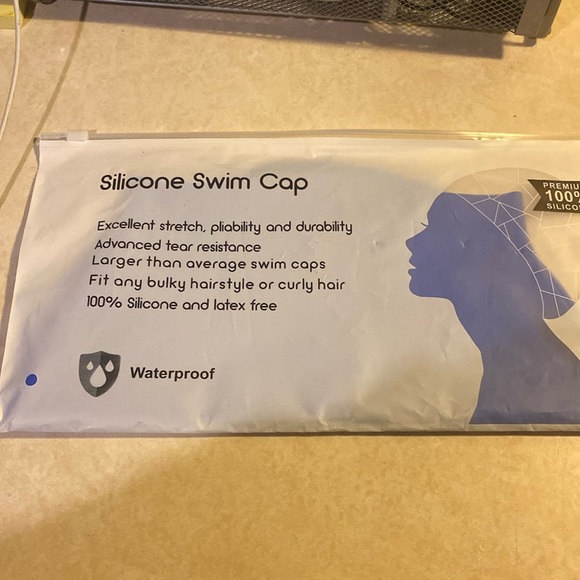 tripsky | Accessories | Brand New Silicon Swim Cap Xl | Poshmark